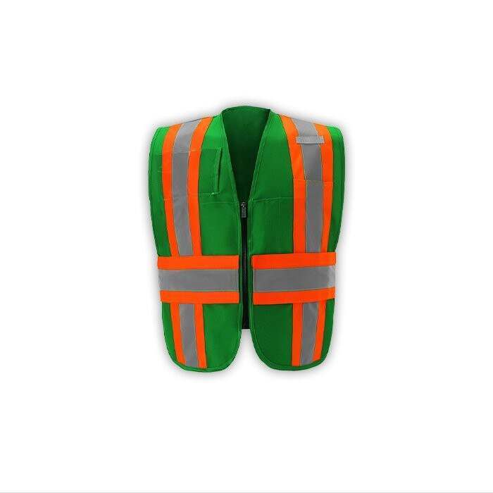 Incident Command Safety Vest withTwo-Tone Reflective Stripes